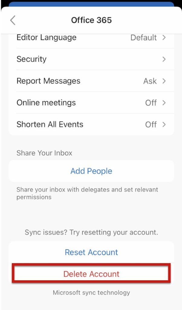 Email Client Setup: Outlook for iOS - WUSTL Information Technology